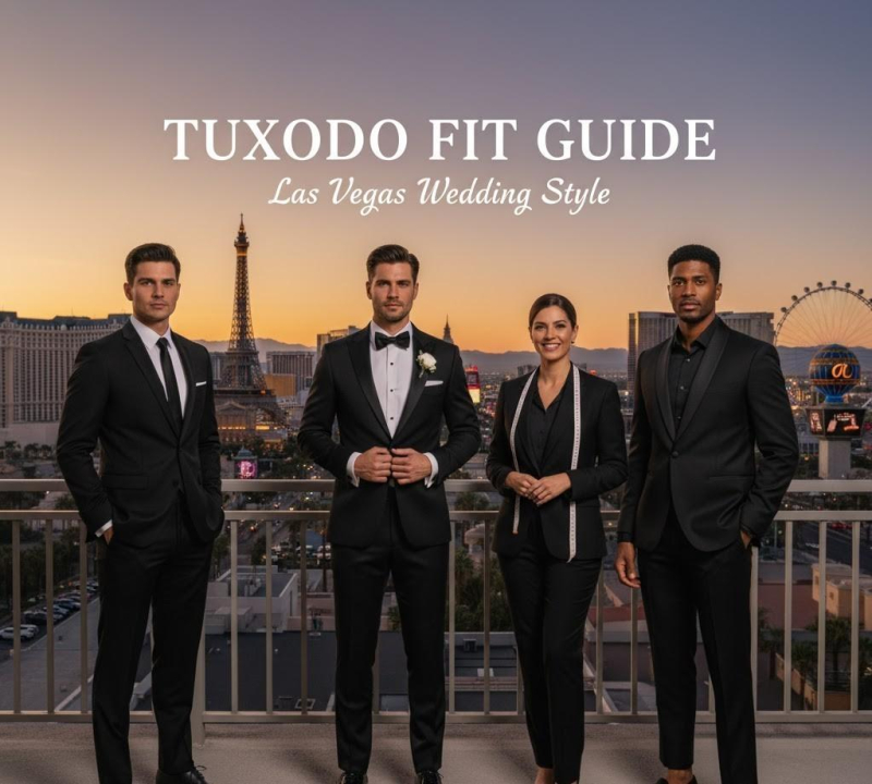 Tuxedo Fit Guide: Choosing the Perfect Fit for Your Las Vegas Wedding
