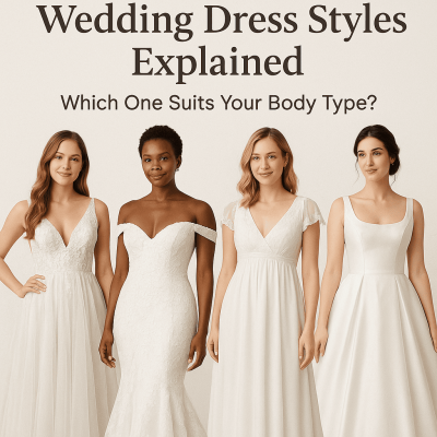 Wedding Dress Styles Explained: Which One Suits Your Body Type?