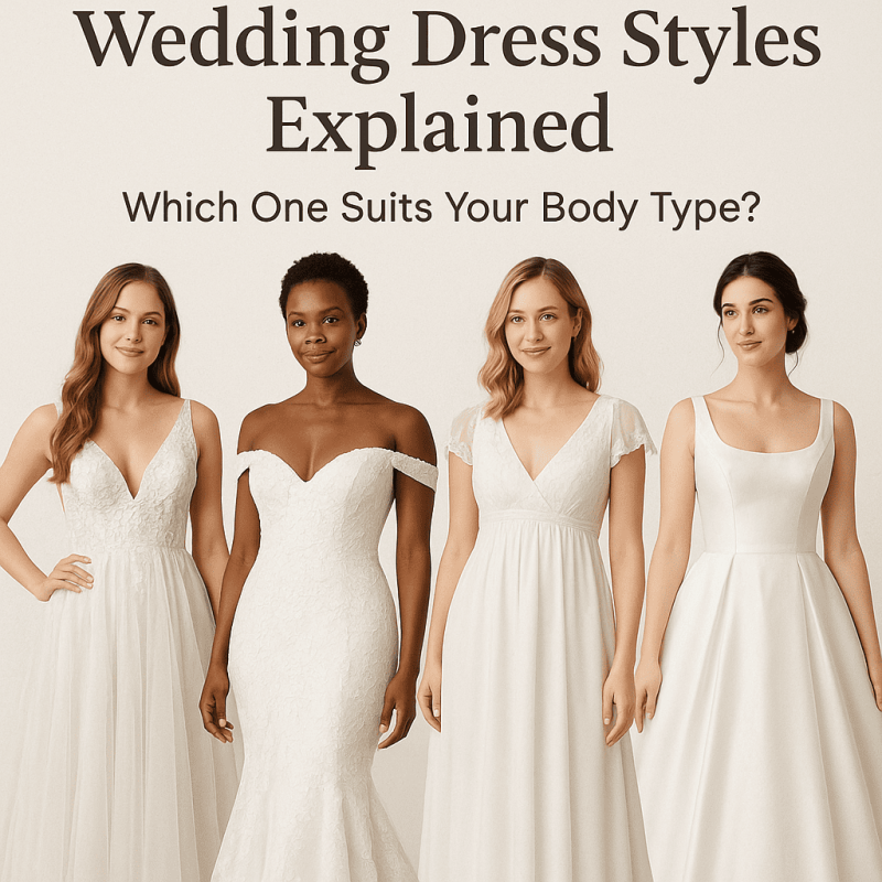 Wedding Dress Styles Explained: Which One Suits Your Body Type?